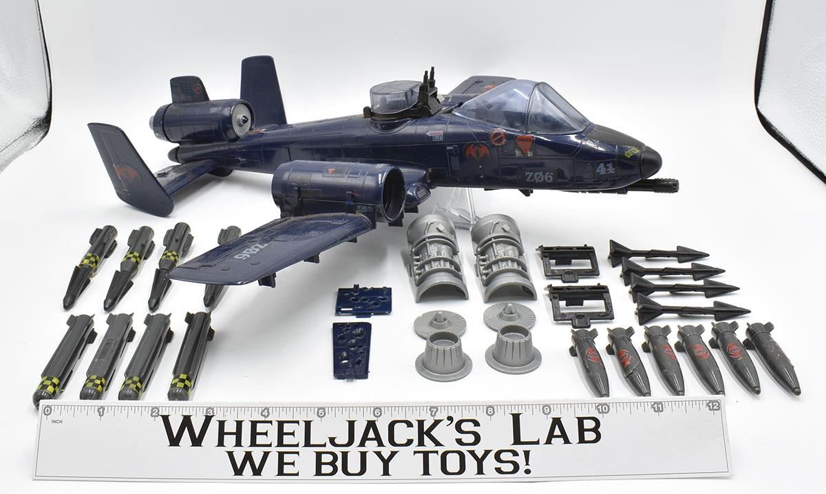 Cobra Rattler 100% Complete GI Joe 1984 Action Figure Vehicle Hasbro ...