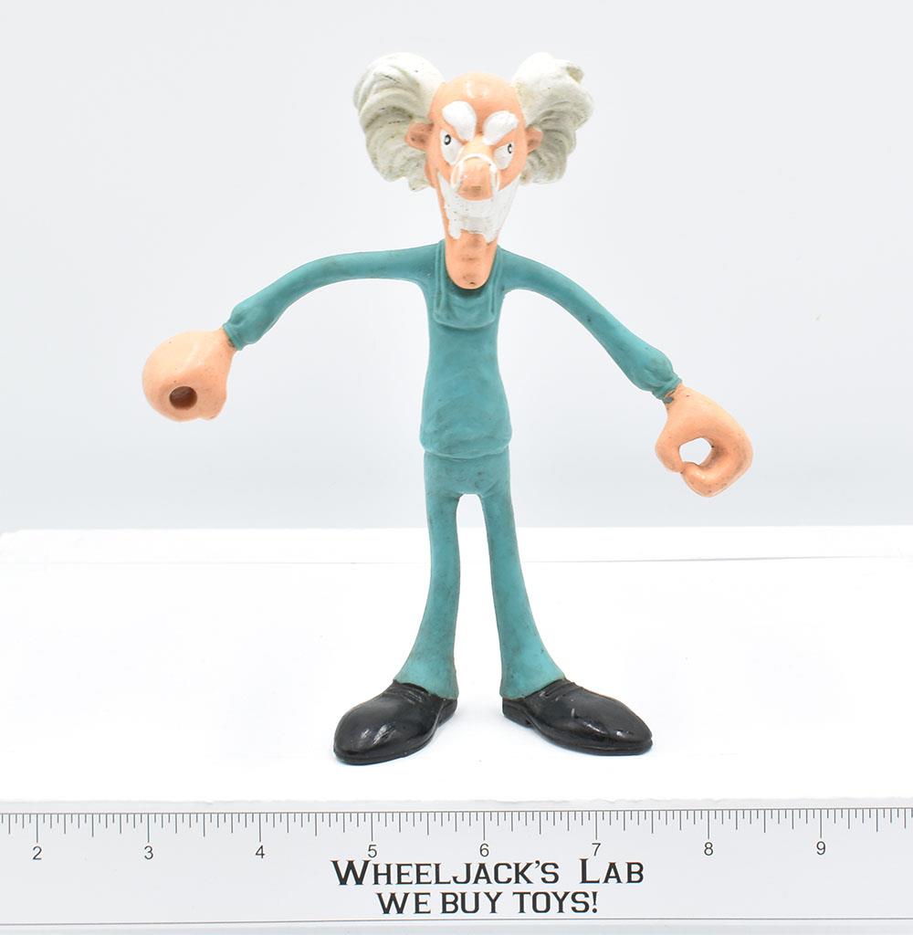 Mad Scientist Bendy Bend Em Bendable Twistable Action Figure 1987 ...