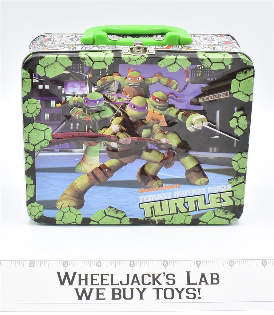 Lunch Box Metal TMNT Teenage Mutant Ninja Turtles 8" Nickelodeon ...