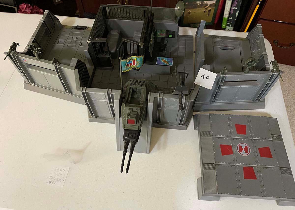 Headquarters Command Center #3 Figure Playset Near Complete 1983 Gi Joe Vintage - Wheeljack's Lab