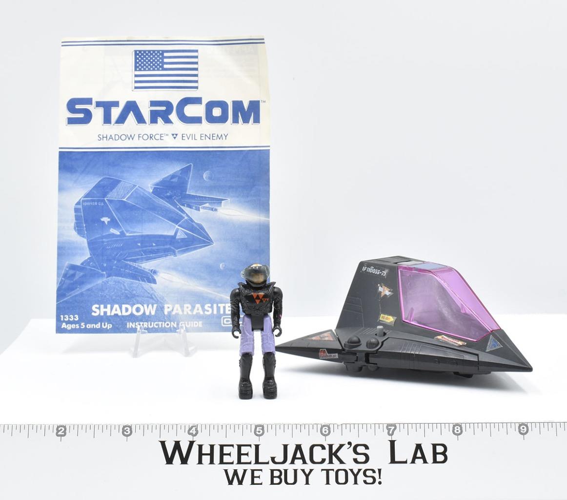 Shadow Parasite #1 Attack Fighter Lt Magg 100% Complete Starcom 1986 ...