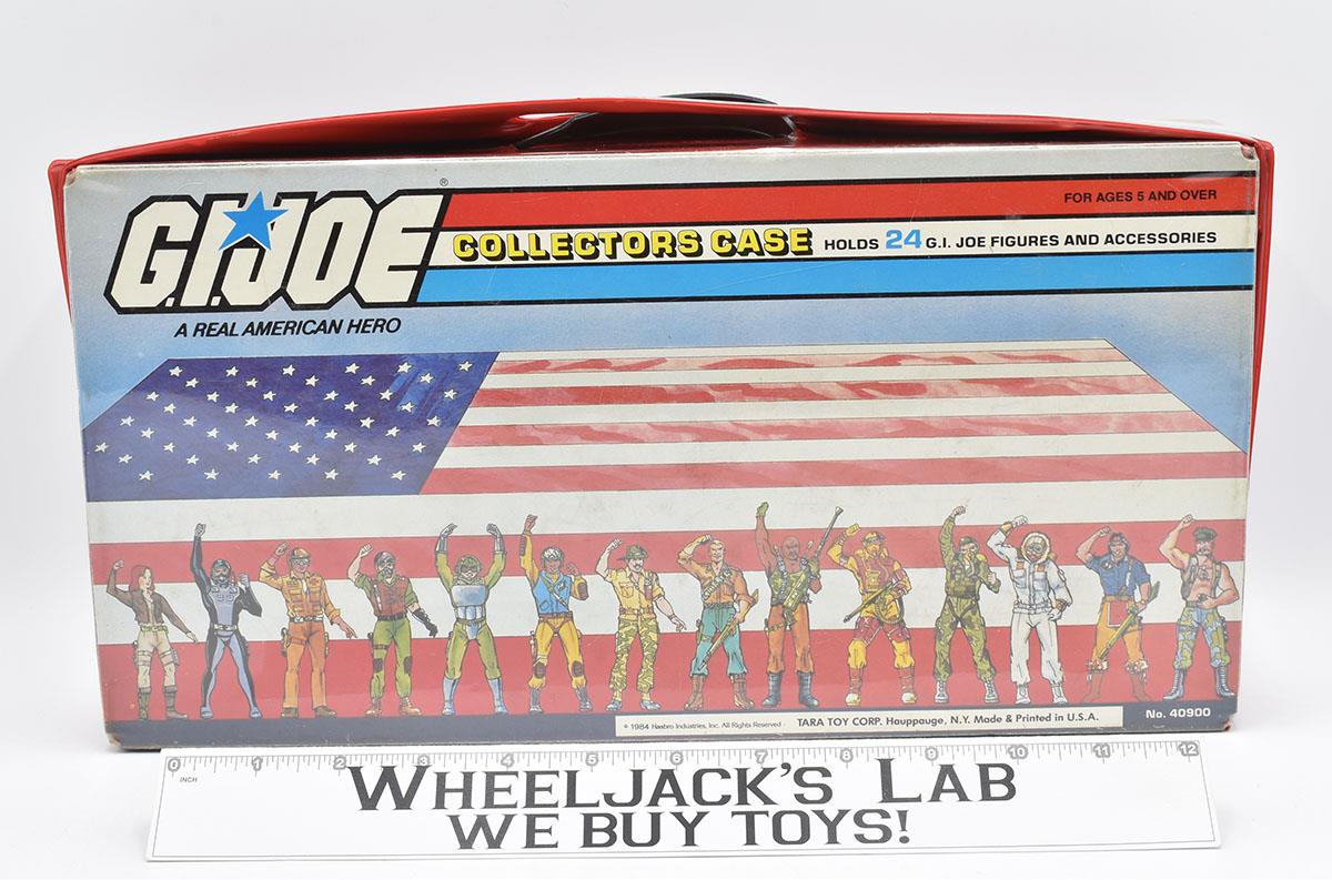 Official Collector Display Case w Trays 1984 Vintage GI Joe Cobra Tara ...
