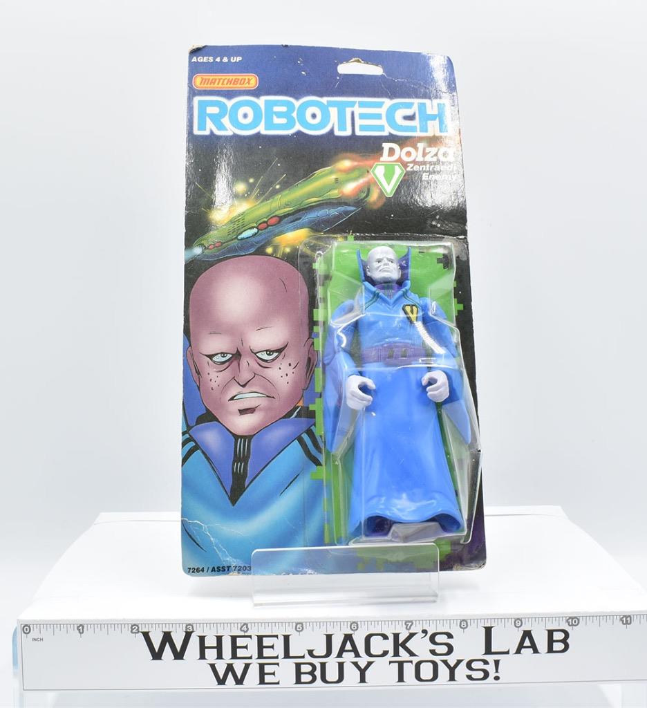 Dolza Zentraedi Enemy MOSC NEW 6" 1985 Robotech Matchbox Vintage Action ...