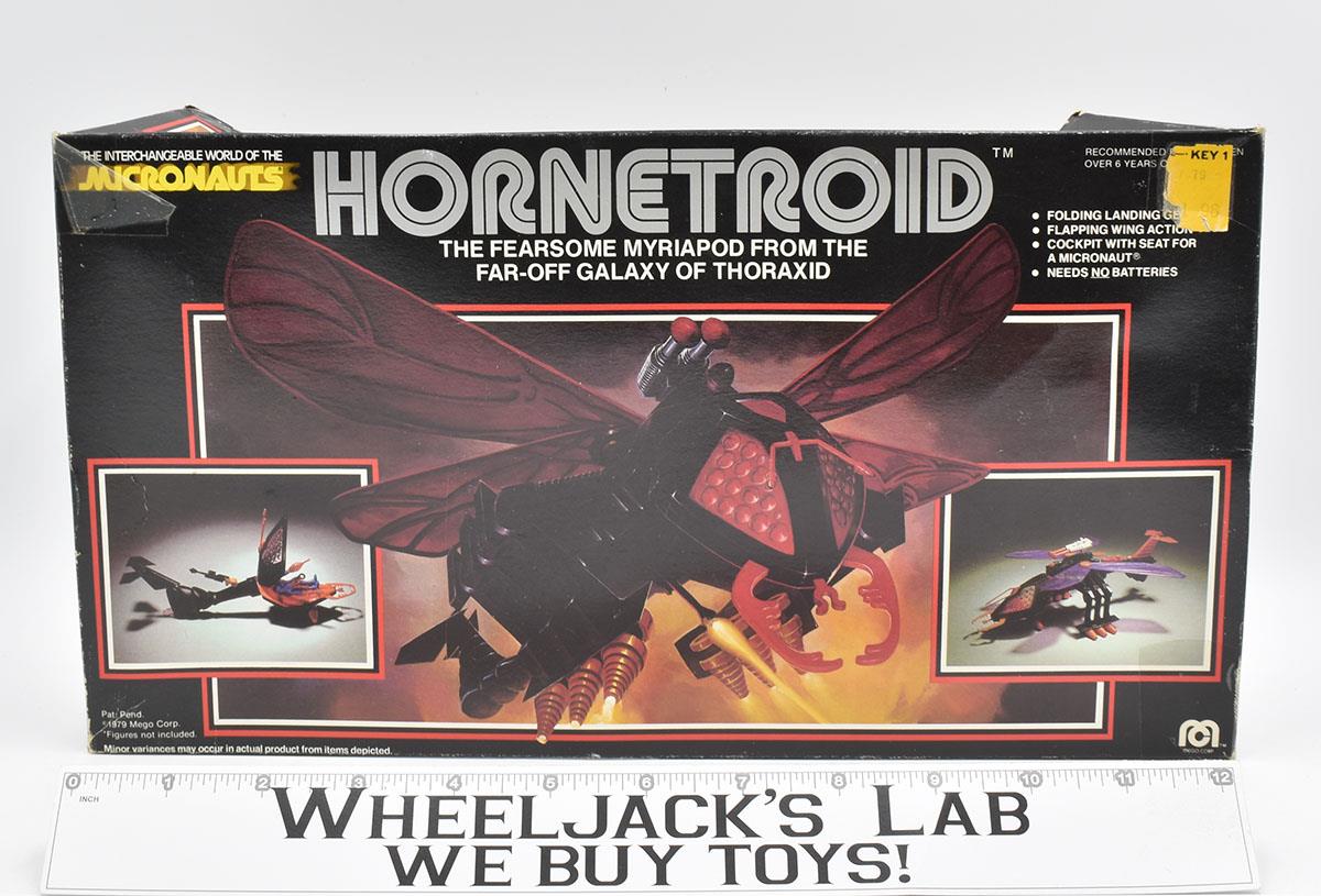 Hornetroid w Box Mego Micronauts Vintage Action Figure Vehicle 1979 ...
