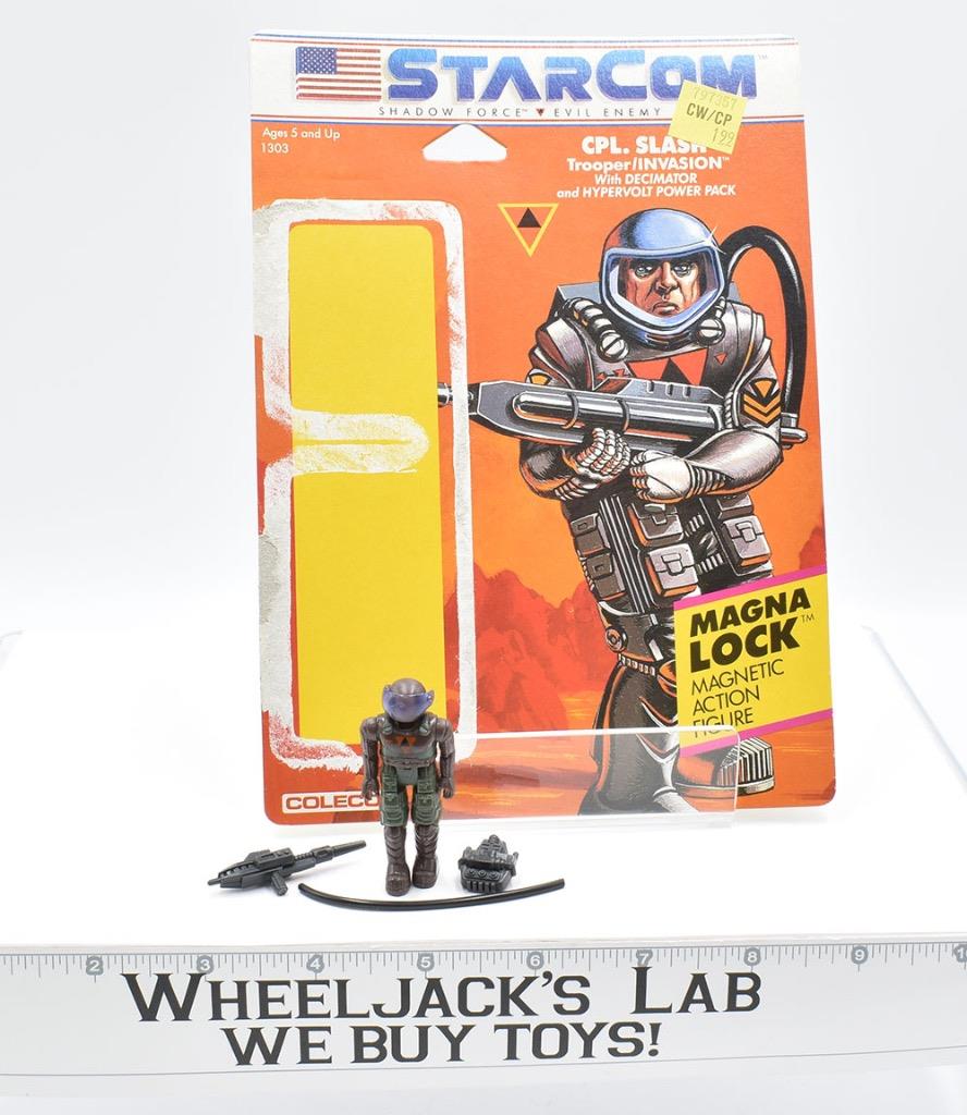 CPL. Slash 100% Complete Starcom 1986 Coleco Action Figure - Wheeljack ...