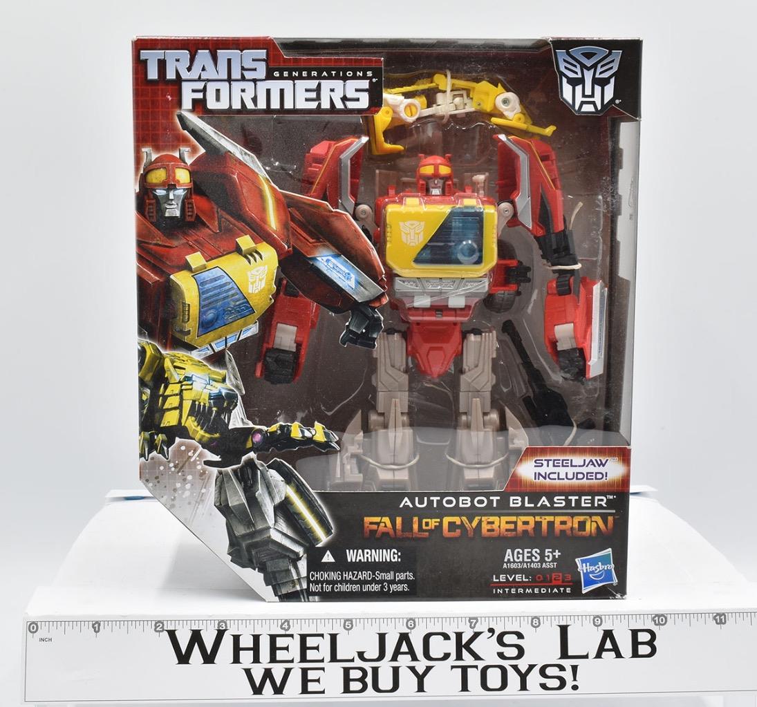 Blaster Steeljaw NEW Voyager Generations FOC Fall Of Cybertron ...