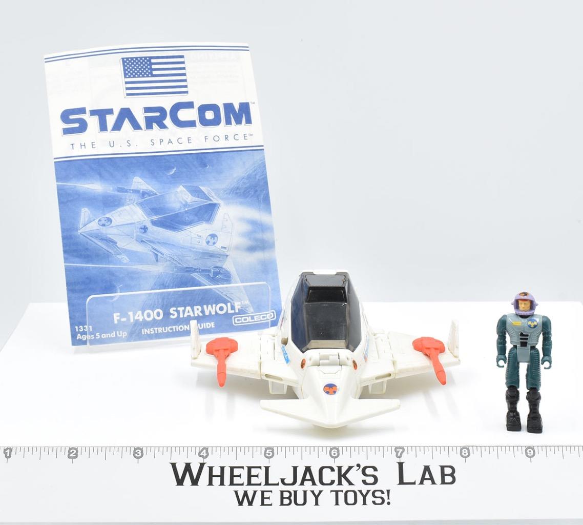 Starwolf F-1400 Fighter Tom Waldron Vehicle Starcom 1986 Coleco ...