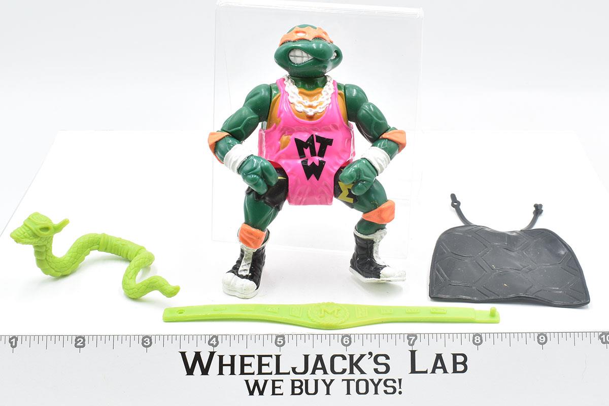 Shell Slammin Mike Michaelangelo Complete 1991 TMNT Teenage Mutant ...