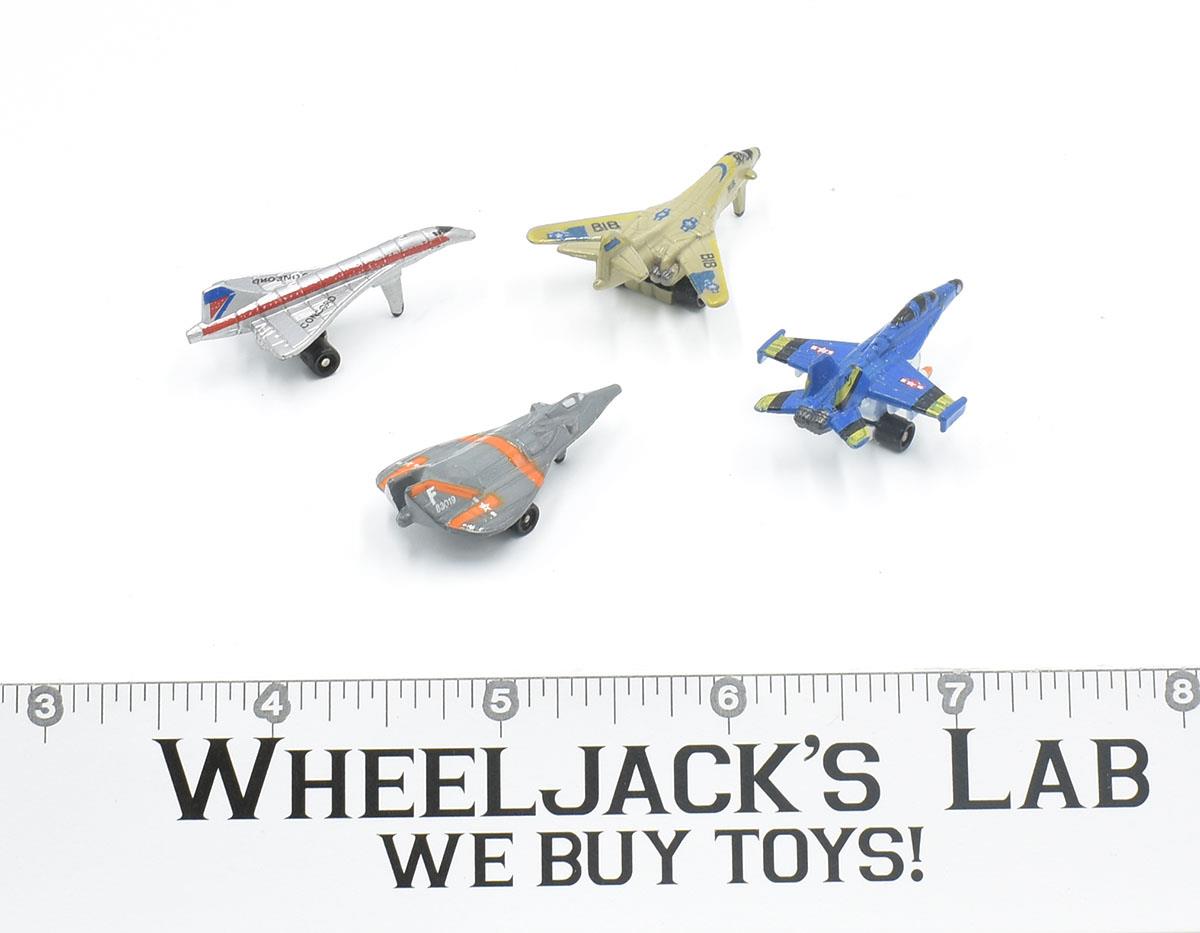 Lot Jets & Airplane x4 1988 Micro Machines Lewis Galoob Vintage ...
