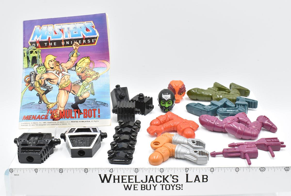 Multi-Bot 100% Complete 1986 He-Man MOTU Mattel Masters of the Universe ...