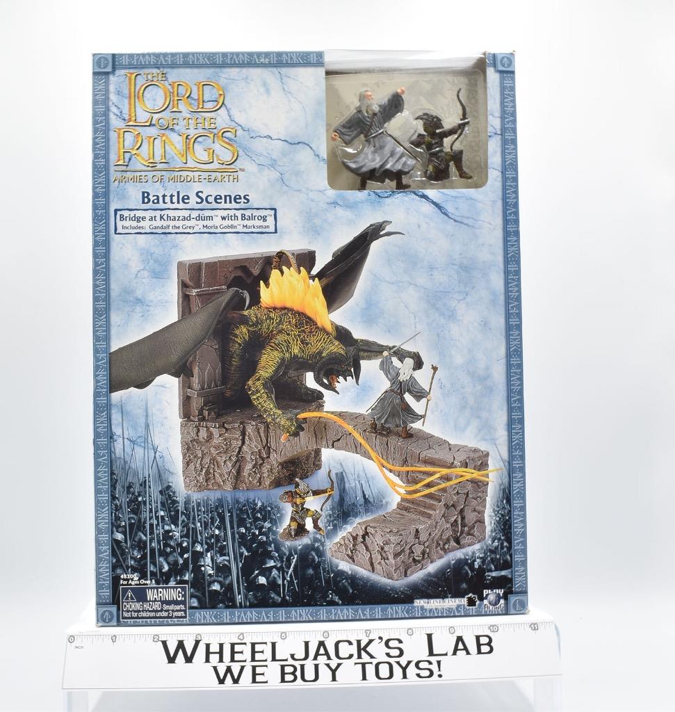 Bridge at Khazad-Dum With Balrog Battle Scenes #2 MISB NEW LOTR Play ...