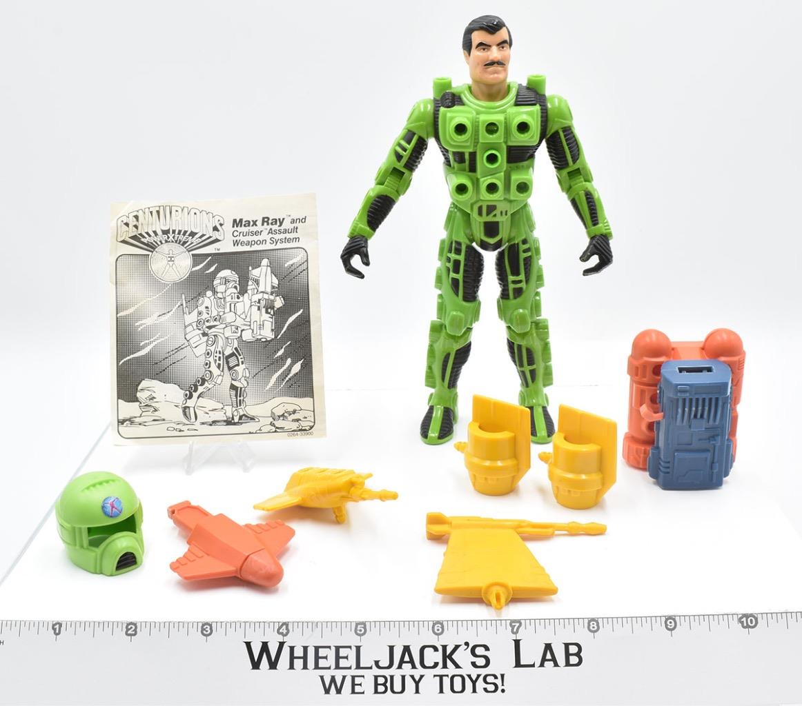 Max Ray 100% Complete 1986 Centurions Kenner Vintage Action Figure ...