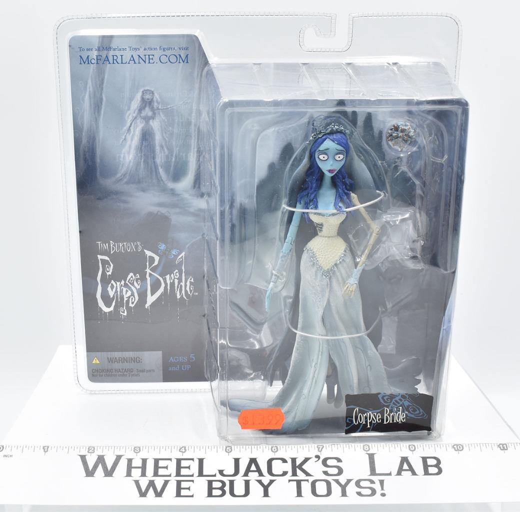 Corpse Bride Emily NEW Tim Burtan's McFarlane 2005 Action Figure ...
