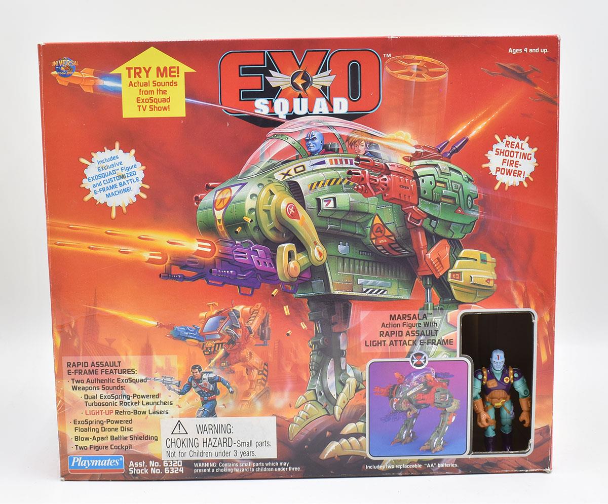 Marsala Rapid Assault WORKS E-Frame W Box Complete Exo Squad Robotech ...