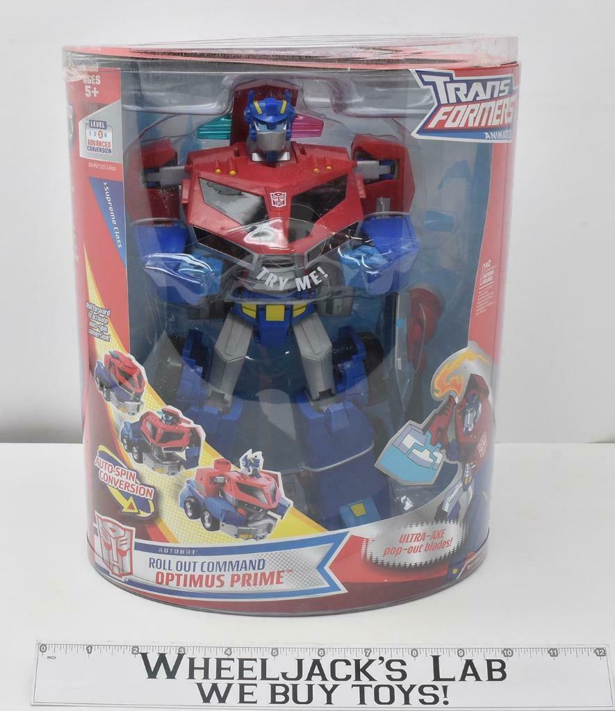 Roll Out Command Optimus Prime Level 3 Supreme Class Animated NEW ...