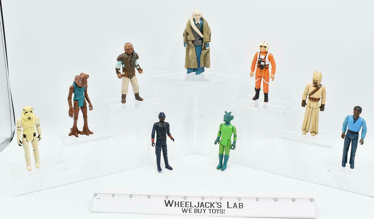 Lot Star Wars Figures X9 Star Wars Vintage Kenner Action Figure No ...