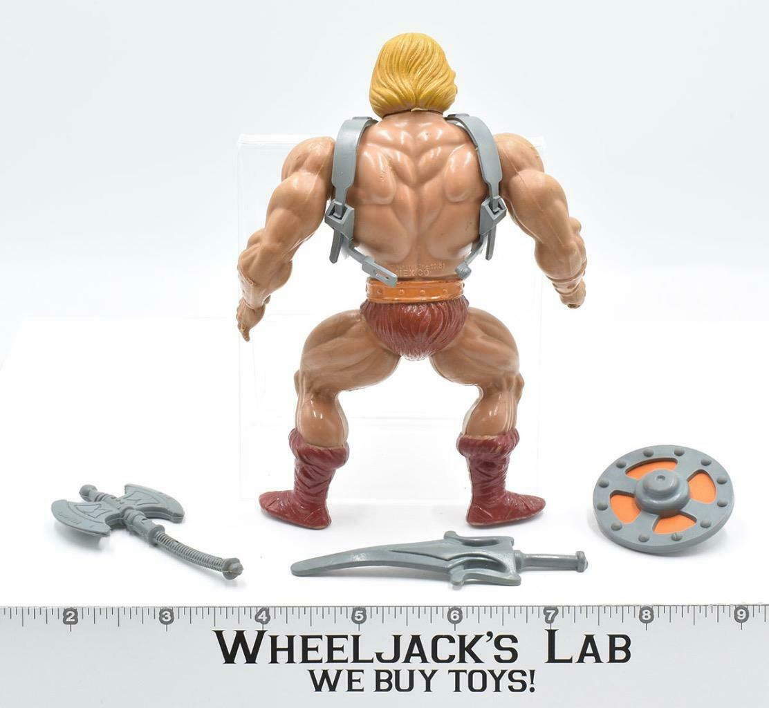 He-Man #2 SOFT HEAD 1982 100% Complete Mexico MOTU Masters of the ...