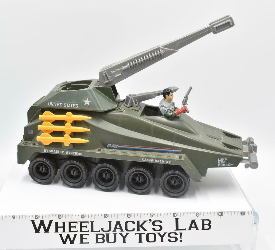 Persuader Tank 100% Complete W/DRIVER 1987 Hasbro GI Joe Vintage ...