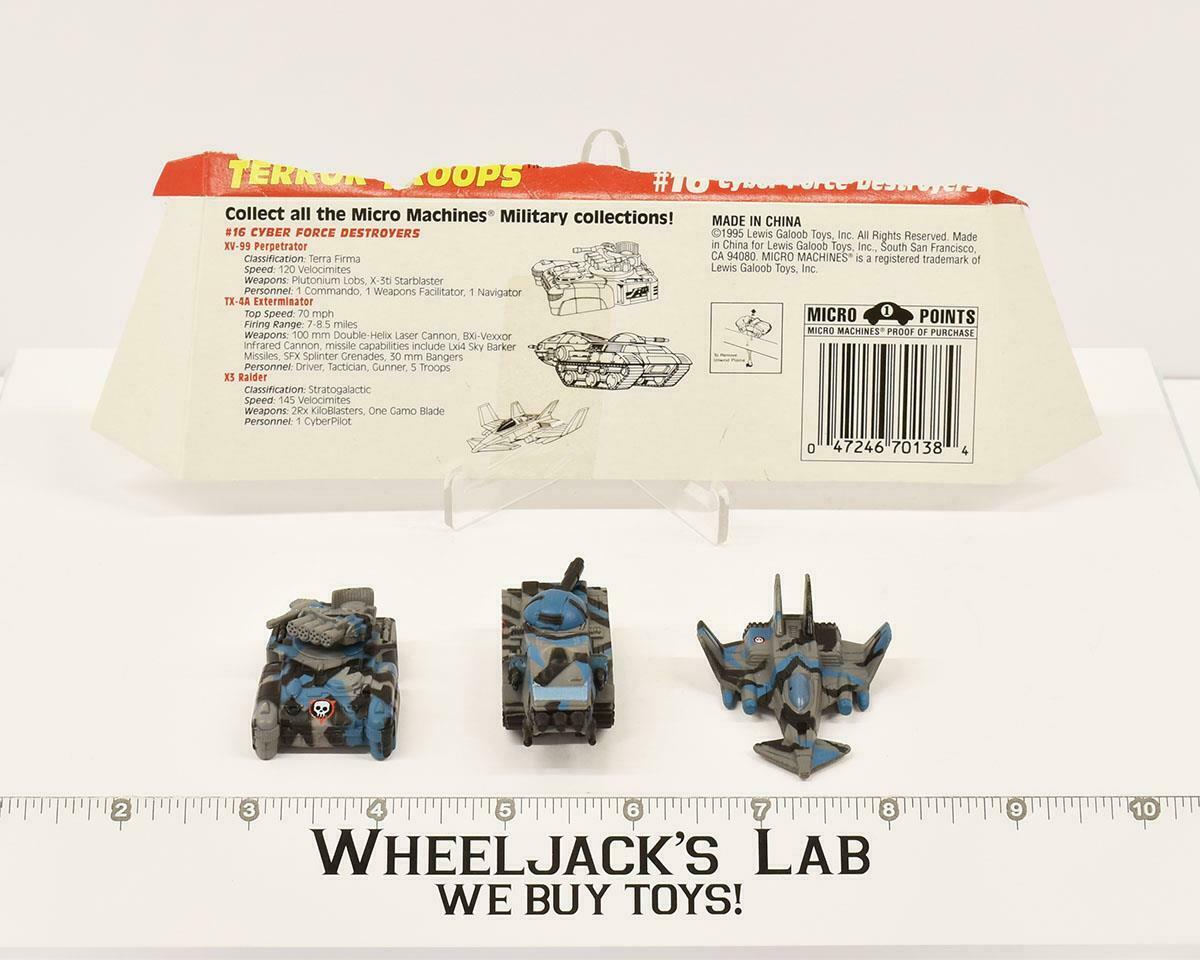 Cyber Force Destroyers #16 Military Collections 1995 Micro Machines ...