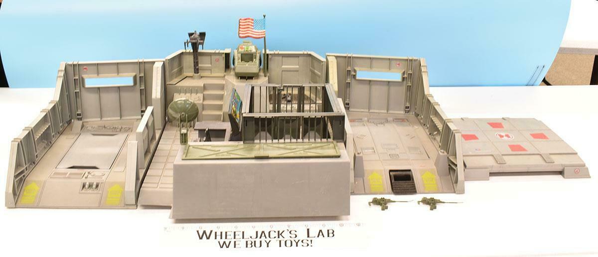 Headquarters Command Center GI Joe 1983 Vehicle Hasbro Vintage Playset Action - Wheeljack's Lab