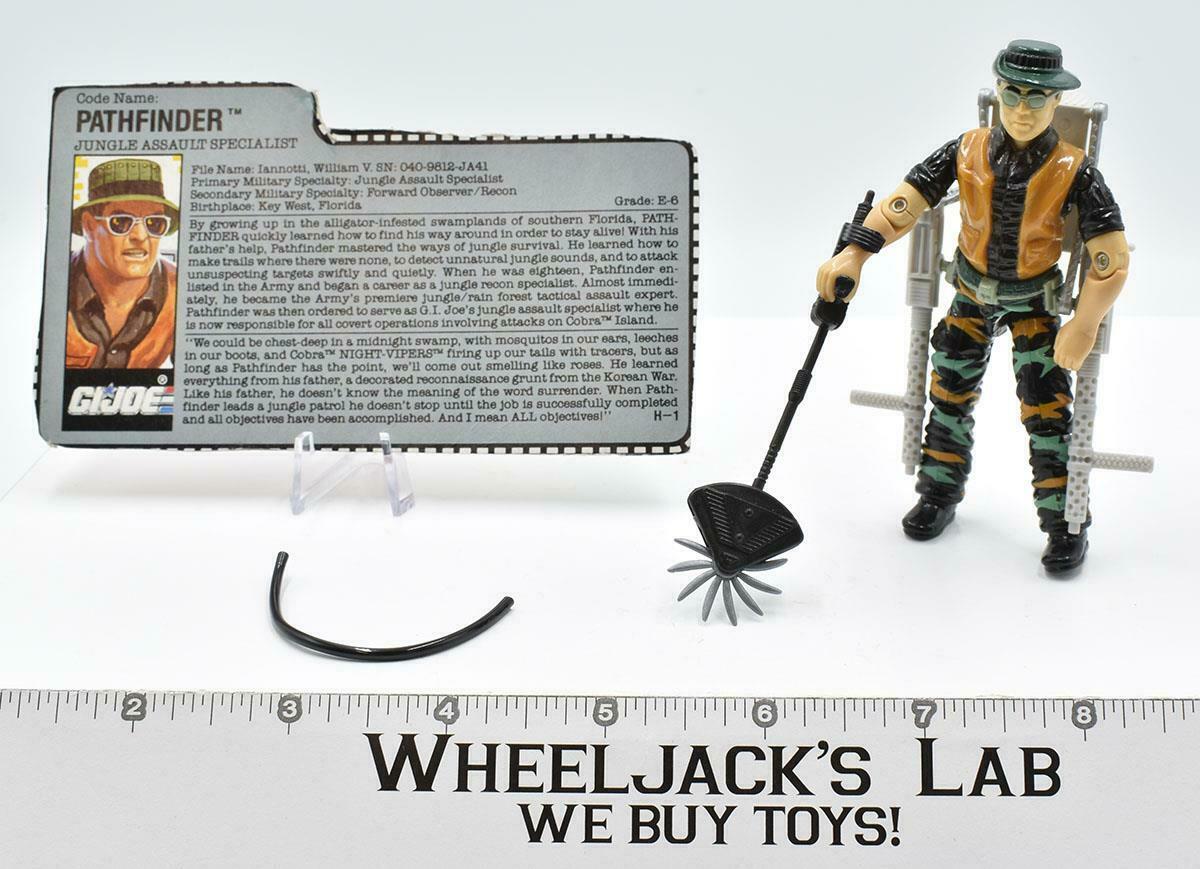 Pathfinder V1 100% Complete 1990 GI Joe Vintage Hasbro Action Figure ...