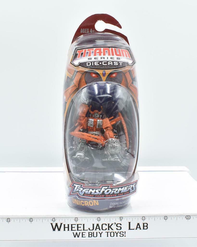 Unicron Titanium Series Die-Cast NEW MOSP Transformers Hasbro Galoob ...