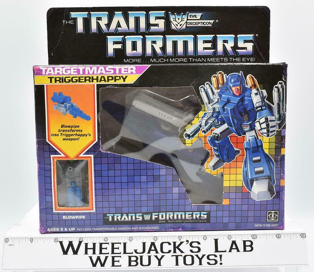 Triggerhappy MIB 100% Complete 1987 Vintage Hasbro Action Figure G1 ...
