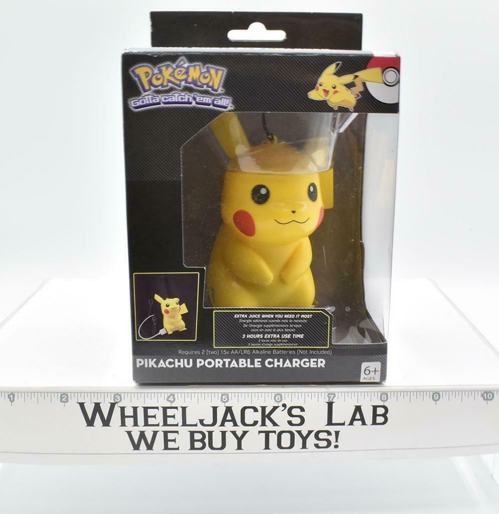 Pokemon Pikachu Portable Charger W/Bag Strap NEW Think Geek Exclusive ...