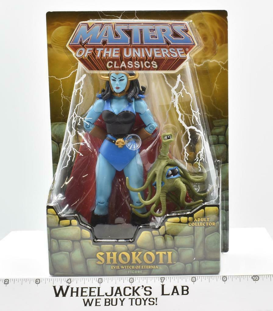 Shokoti MOSC w/ Mailer He-Man Masters of the Universe 2013 MOTUC Mattel ...