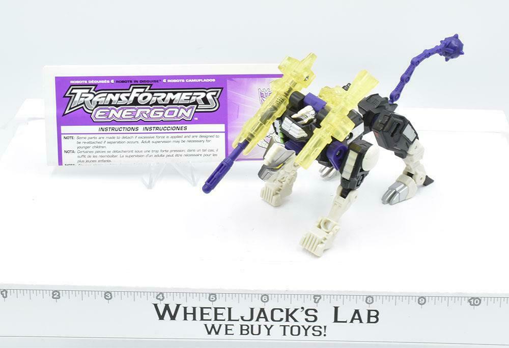 Battle Ravage Energon 100% Complete 2003 Energon Action Figure ...