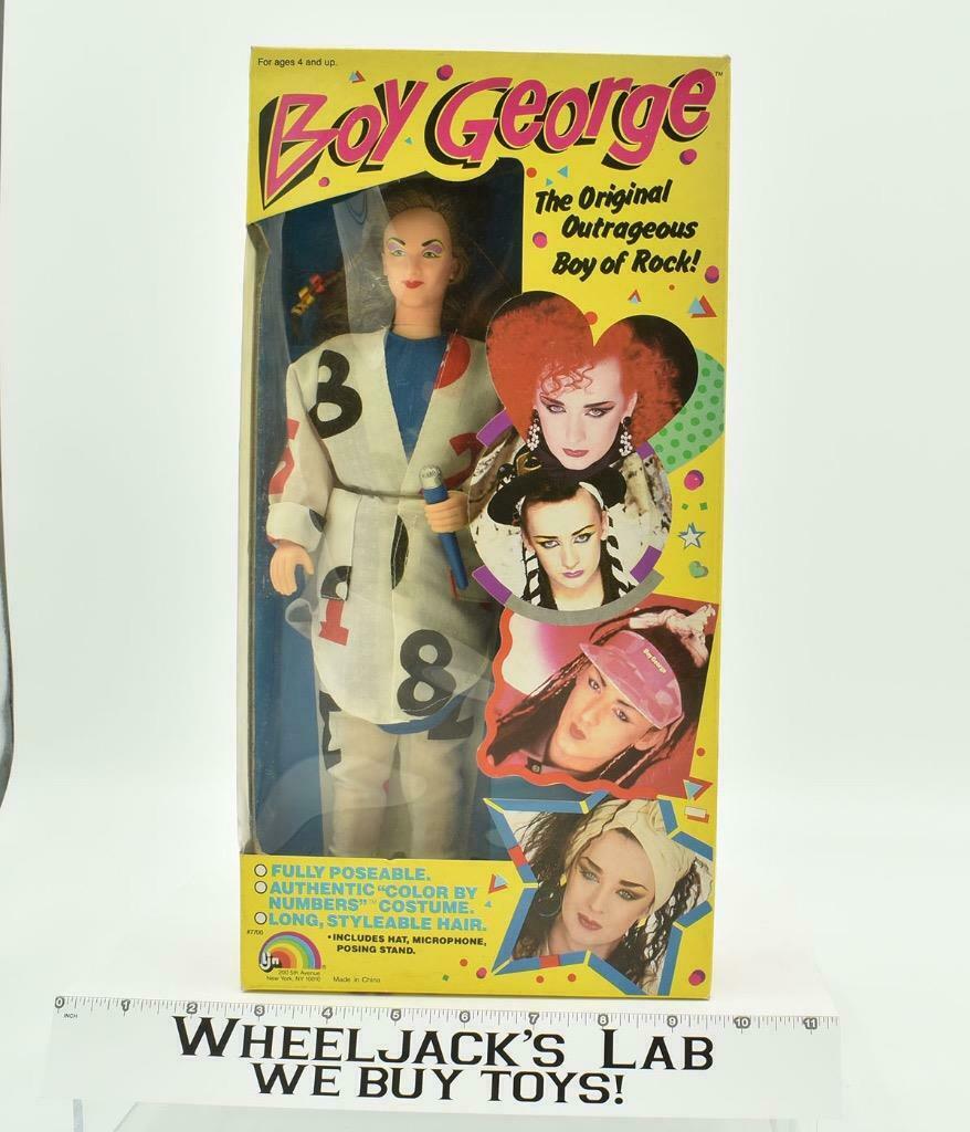 Boy George 12" Vintage 1984 Figure New - Wheeljack's Lab