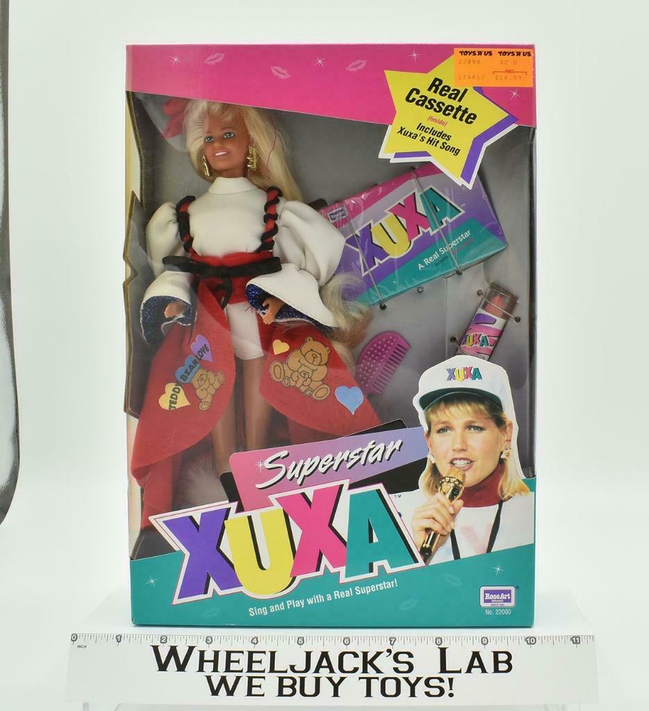 Superstar Xuxa Doll Vintage 1993 Rose Art Real Cassette - Wheeljack's Lab