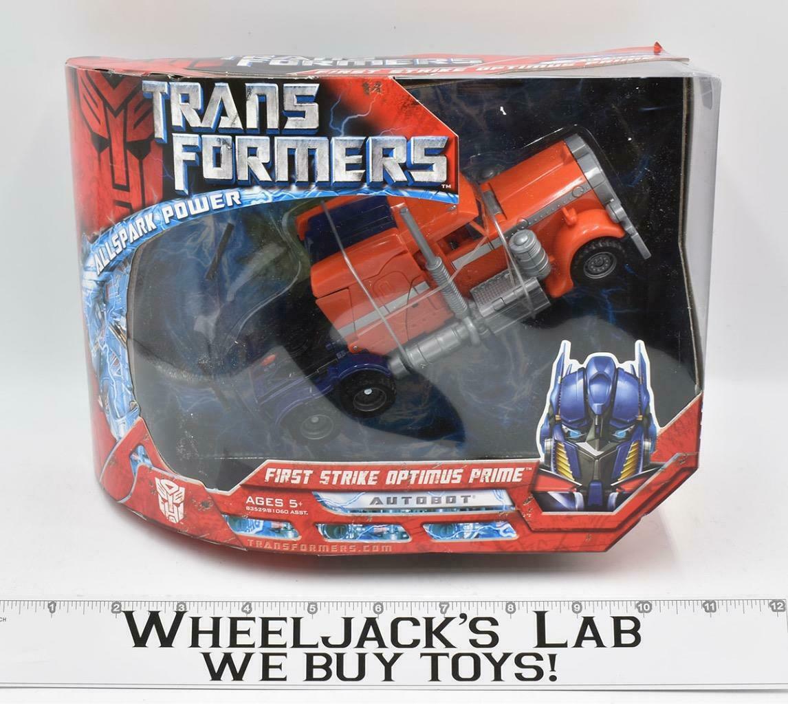 First Strike Optimus Prime Allspark #2 Voyager Movie 2007 NEW MISB ...
