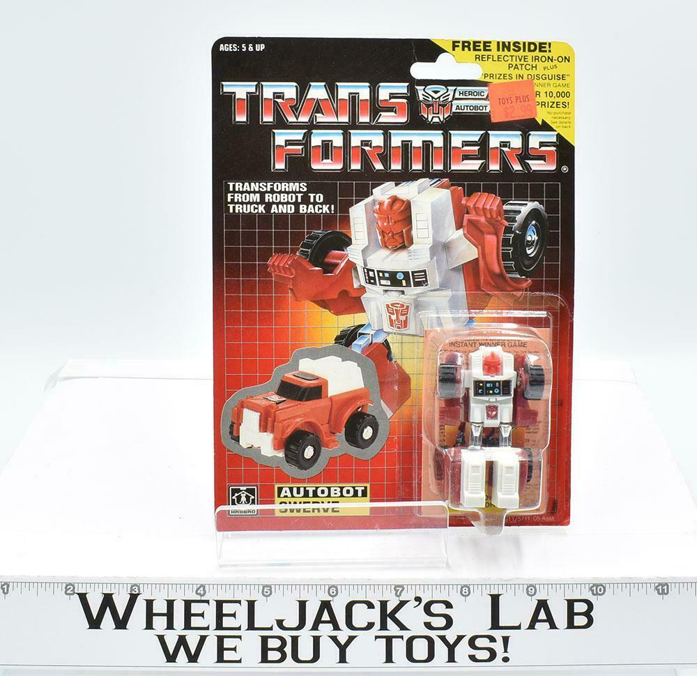 Swerve W/ BUBBLE 100% Complete Vintage Hasbro 1986 G1 Transformers ...