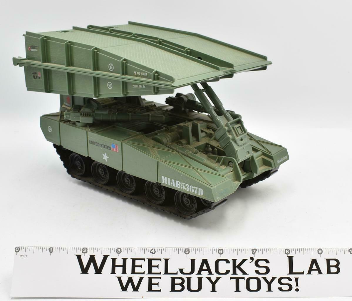 Toss N Cross Bridge Layer Vehicle 100% Complete 1985 GI Joe ARAH Hasbro ...