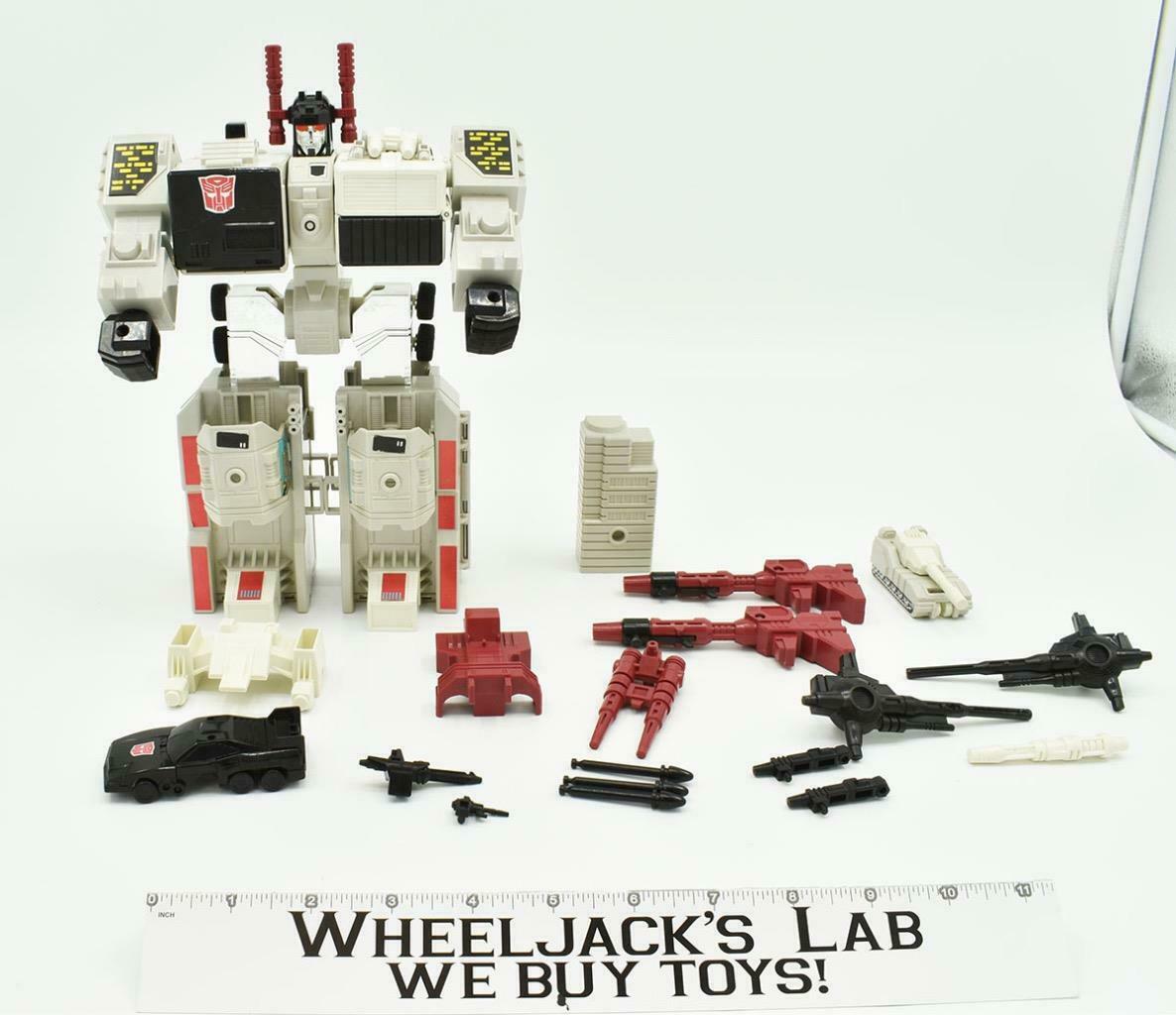 Metroplex RT 100% Complete Vintage 1985 G1 Transformers Hasbro Action ...