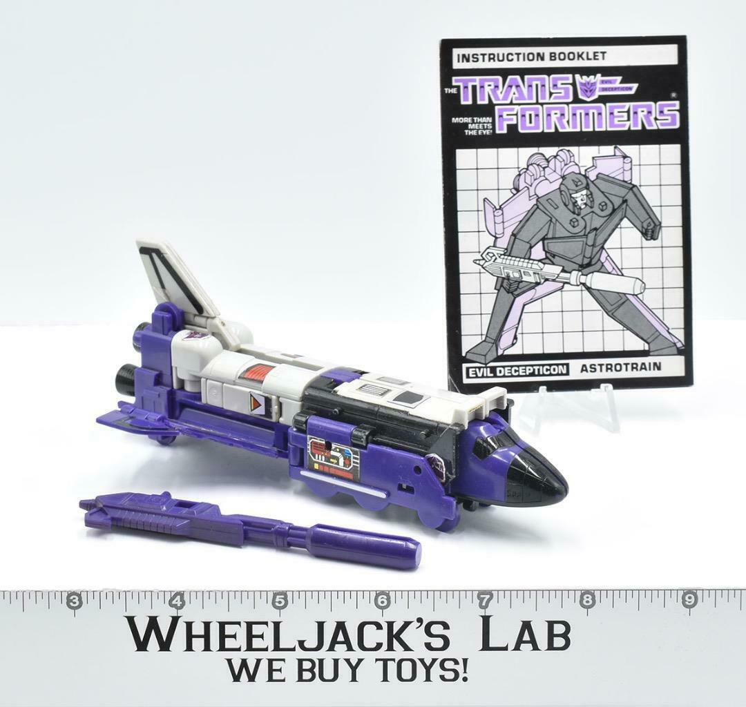 Astrotrain ~ 100% Complete 1985 Hasbro G1 Transformers Action Figure W ...