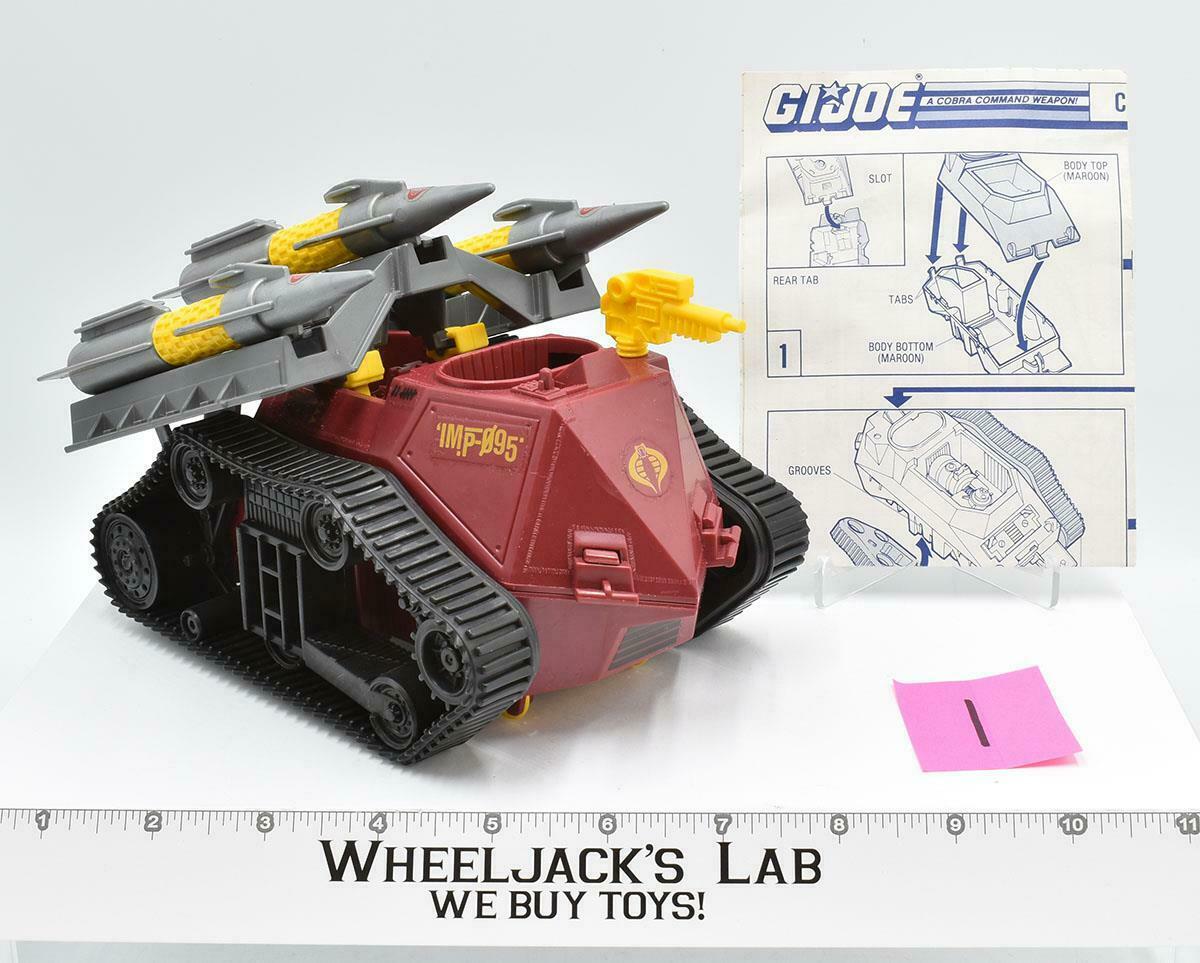 Cobra IMP #1 100% Complete1988 GI Joe Vintage Hasbro Action Figure ...