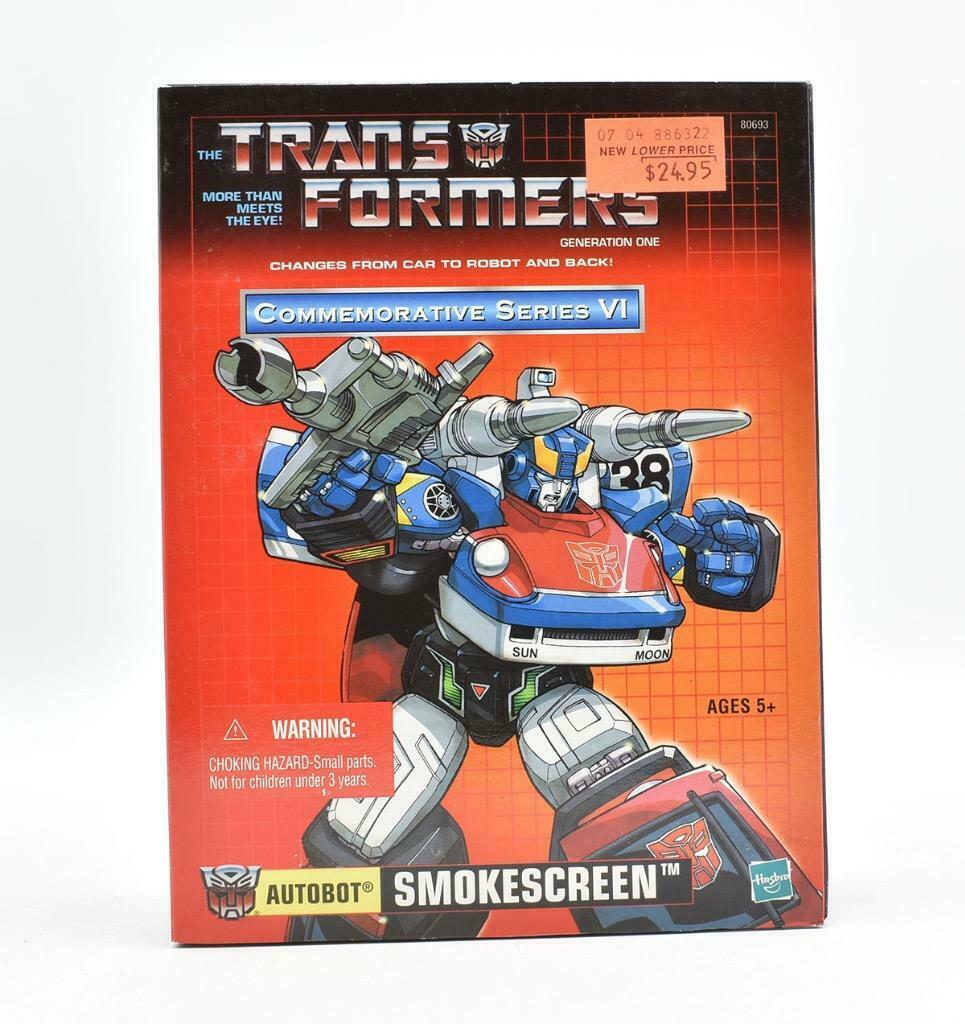 Smokescreen MISB NEW Commemorative Series Reissue Transformers 2003 ...