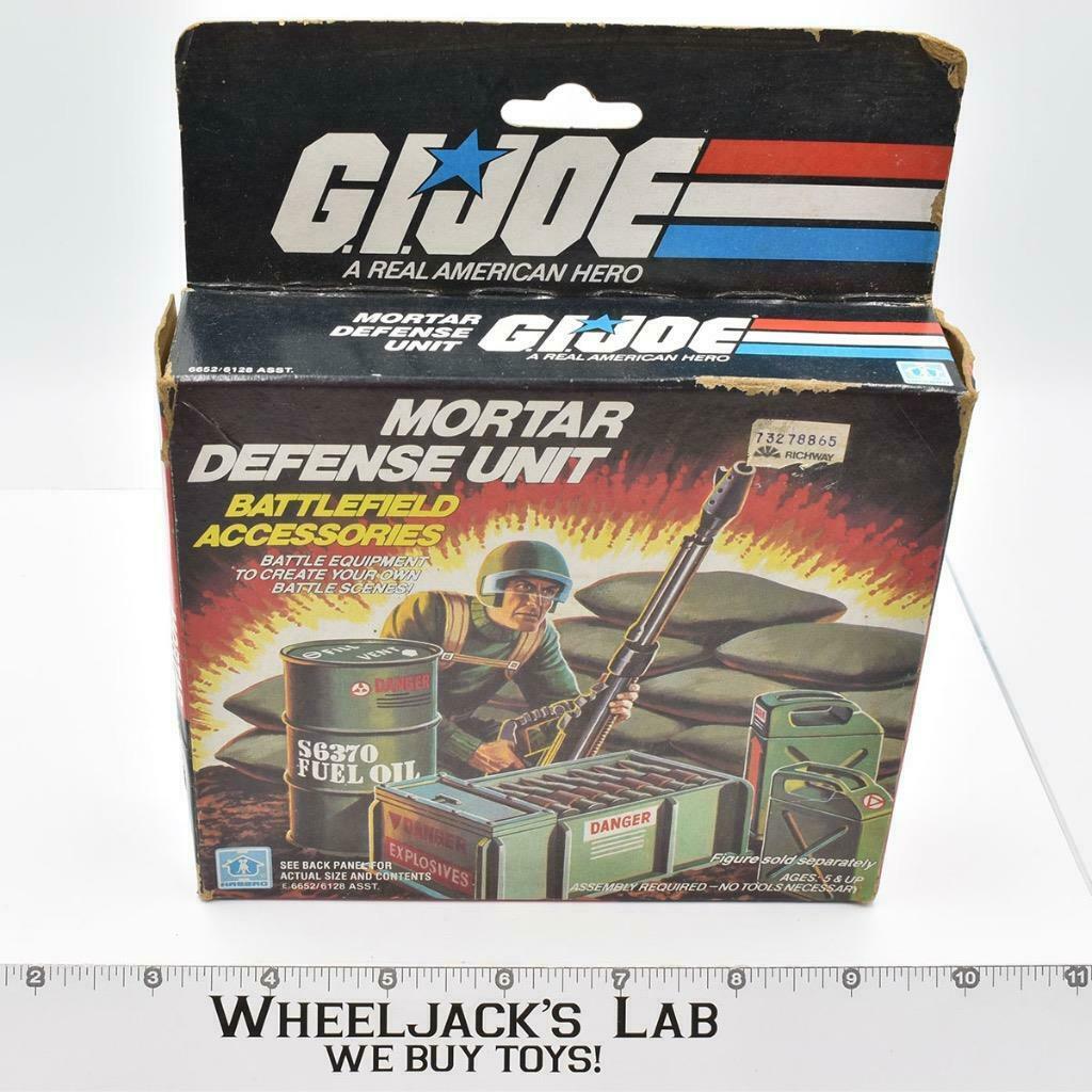 Mortar Defense Unit W/Box Complete GI Joe 1983 Action War Hasbro ...