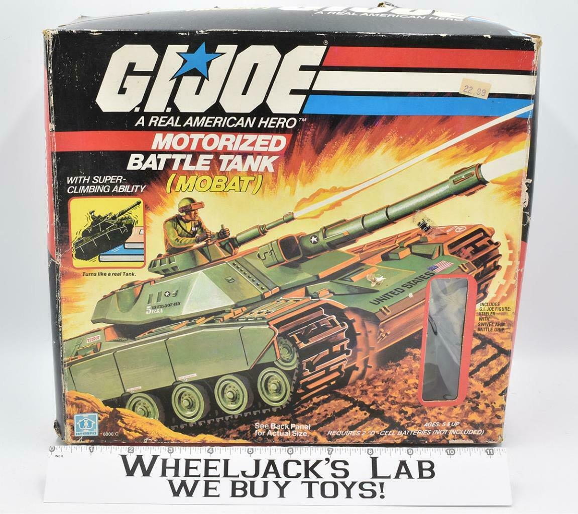 MOBAT Motorized Battle Tank w/ Box GI Joe 1982 Hasbro Action Vehicle ...