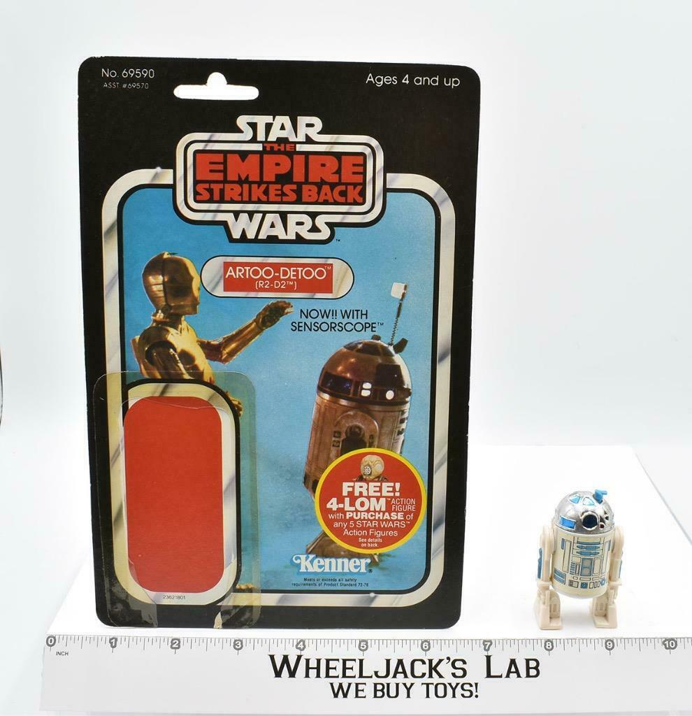 R2-D2 Sensorscope 100% Complete 45 Back ESB Star Wars Kenner 1982 NO ...