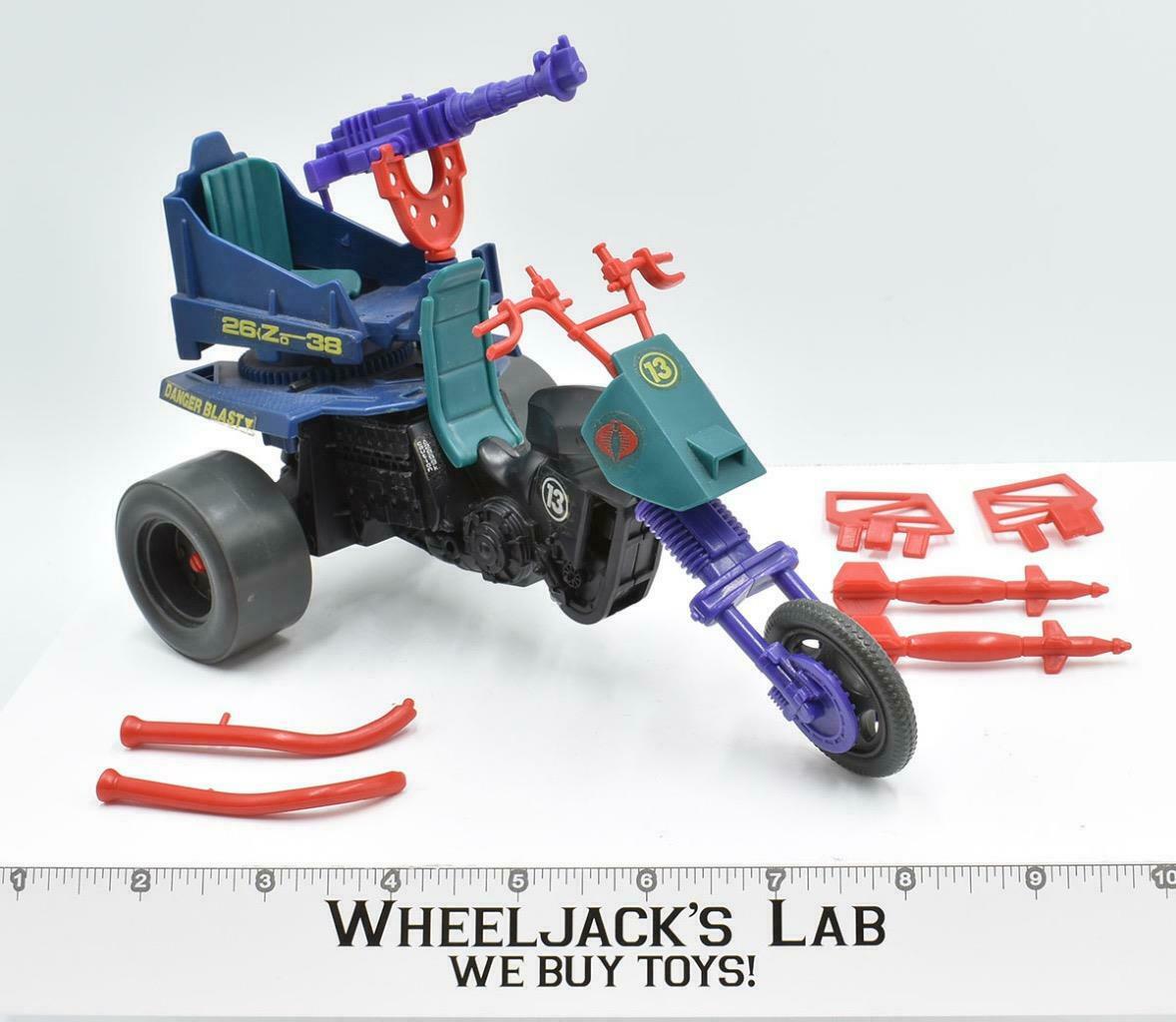 Dreadnok Tri-Cycle 100% Complete 1987 GI Joe Hasbro Vintage Vehicle ...