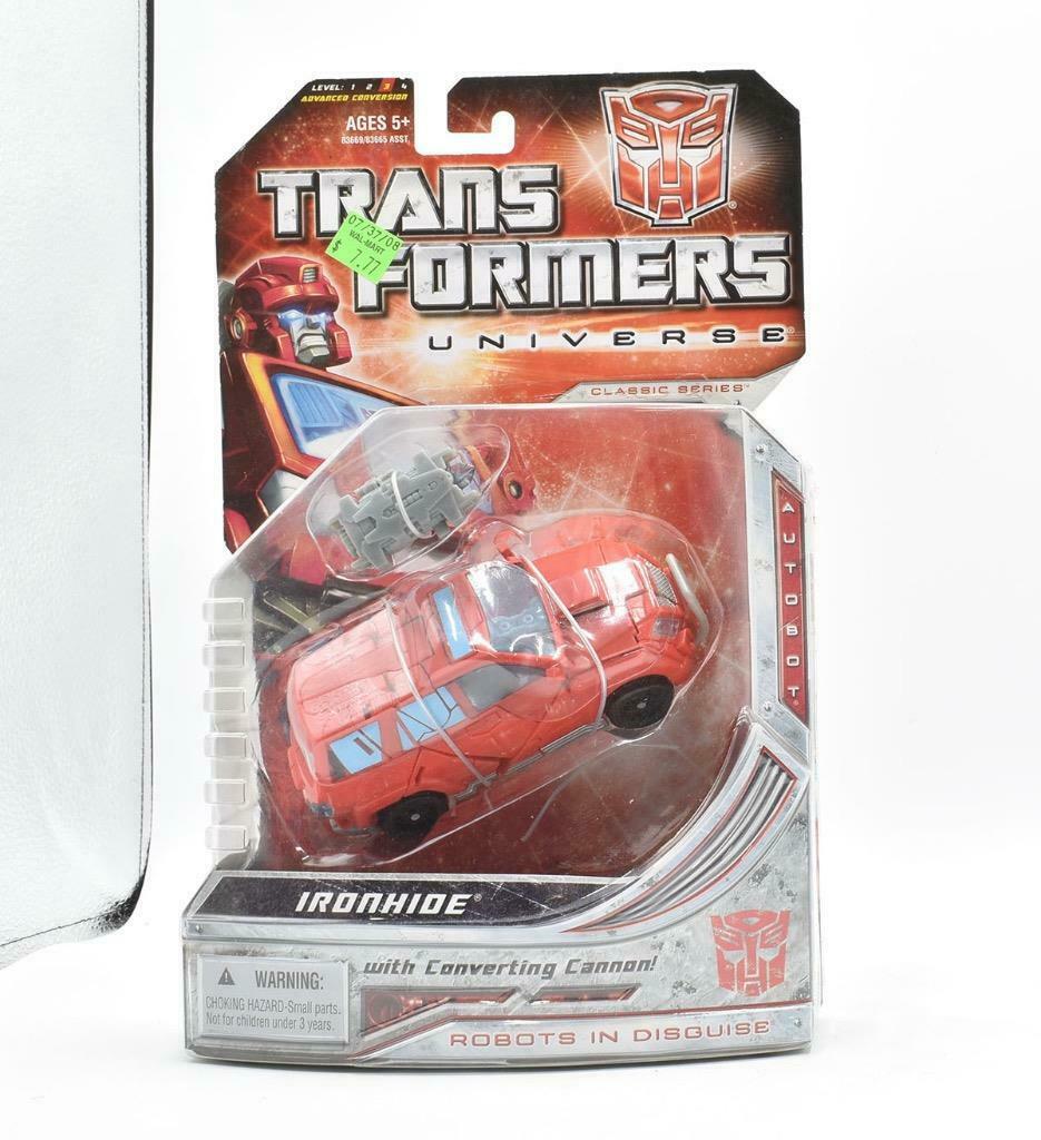 Ironhide Deluxe Class MOSC NEW Transformers Universe 2008 RID Hasbro ...