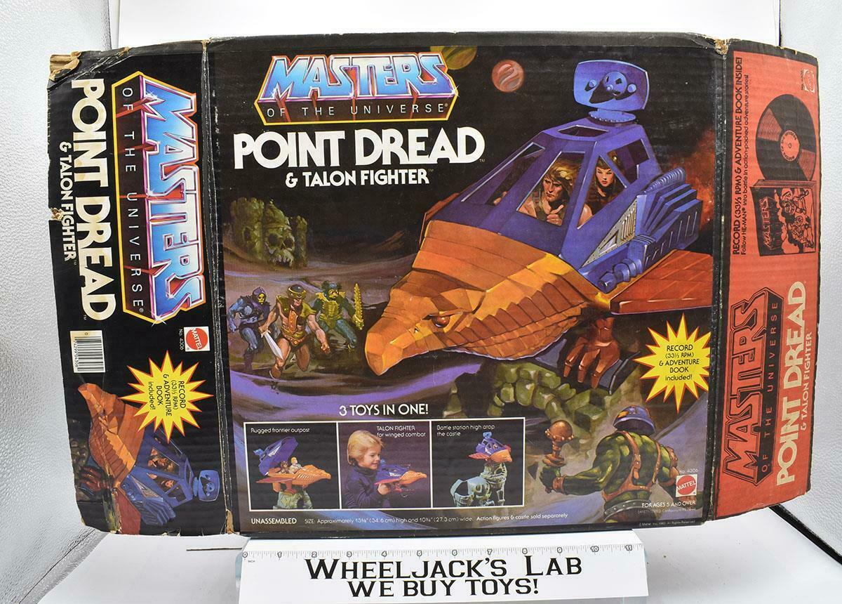 Point Dread & Talon W/Box 1982 He-Man Masters of the Universe MOTU ...