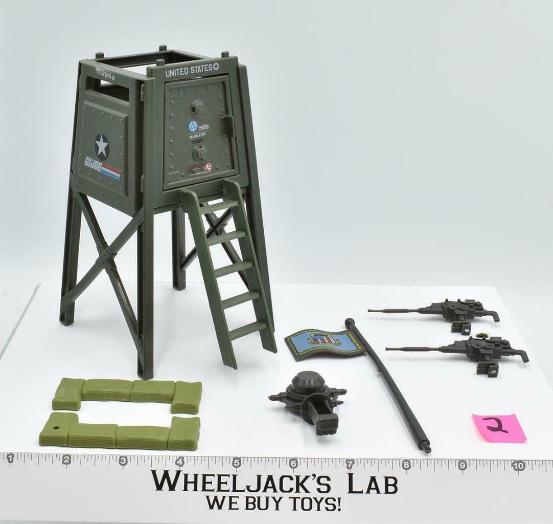 Watch Tower #2 100% Complete 1984 GI Joe ARAH Hasbro Action Figure ...