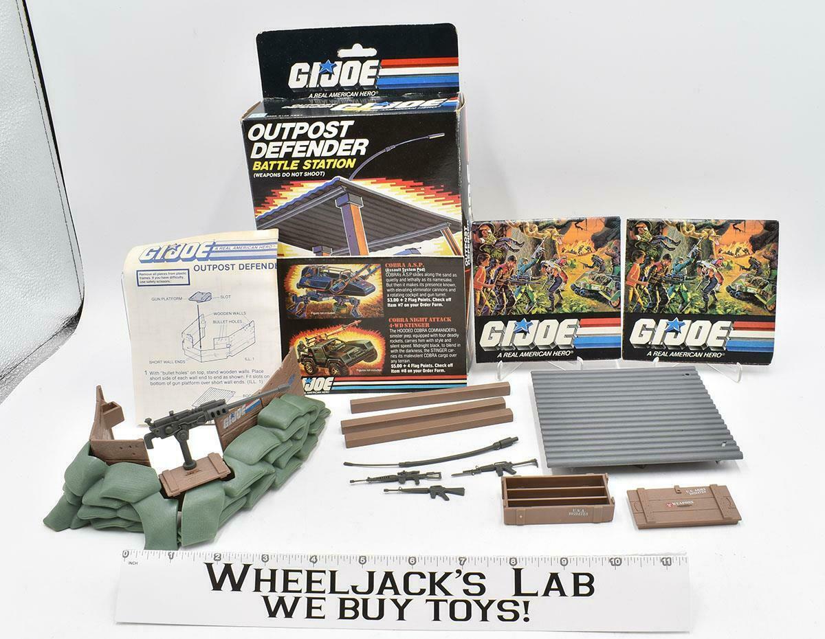 Outpost Defender Battle Station 100% Complete GI Joe 1986 Hasbro ...