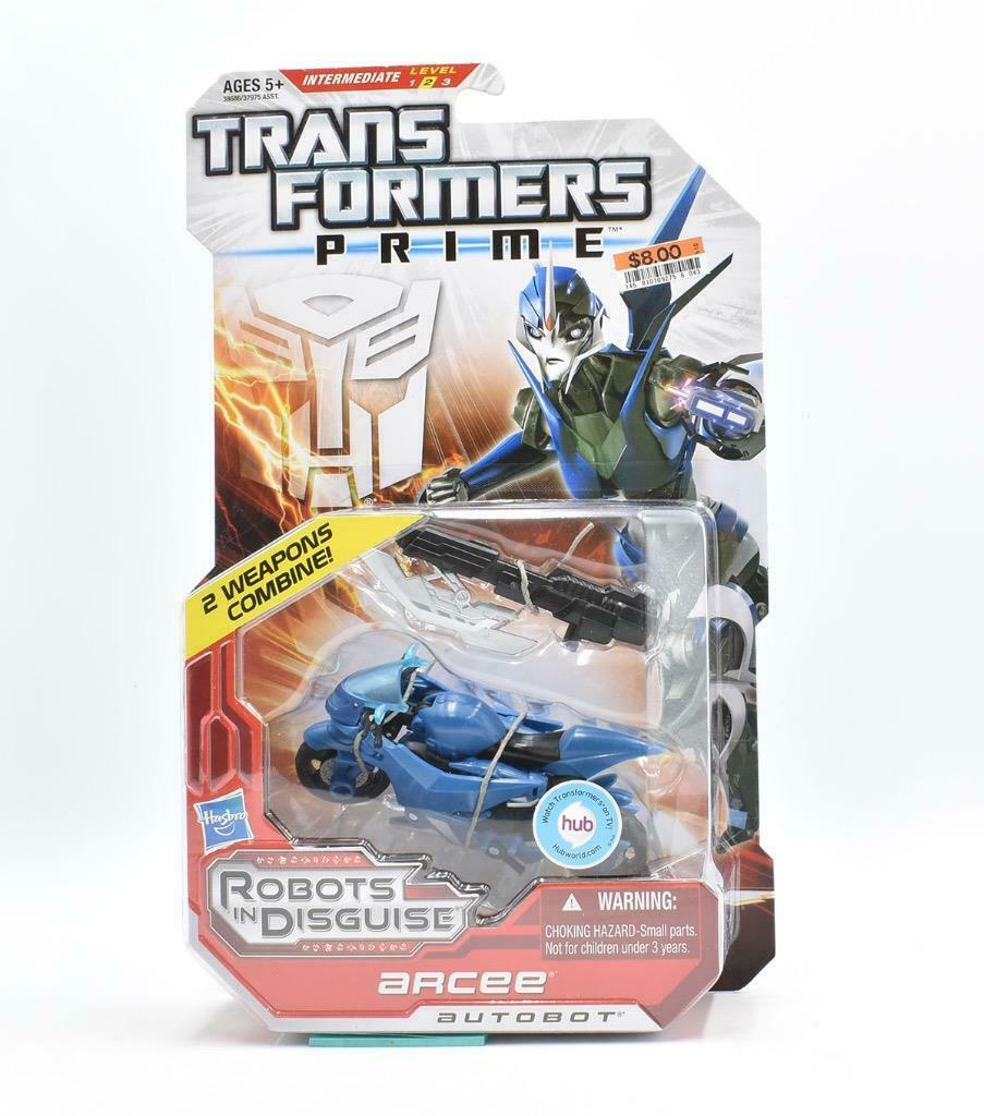 Arcee MOSC NEW Transformers Prime RID Hasbro 2011 Action Figure ...