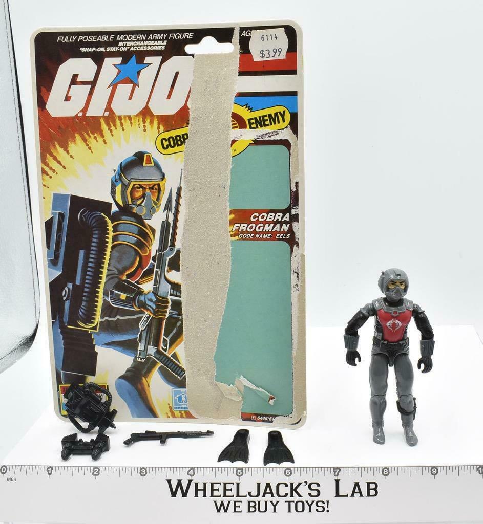 Eels Cobra Frogman V1 GI Joe 1985 Hasbro Action Figure Vintage ...