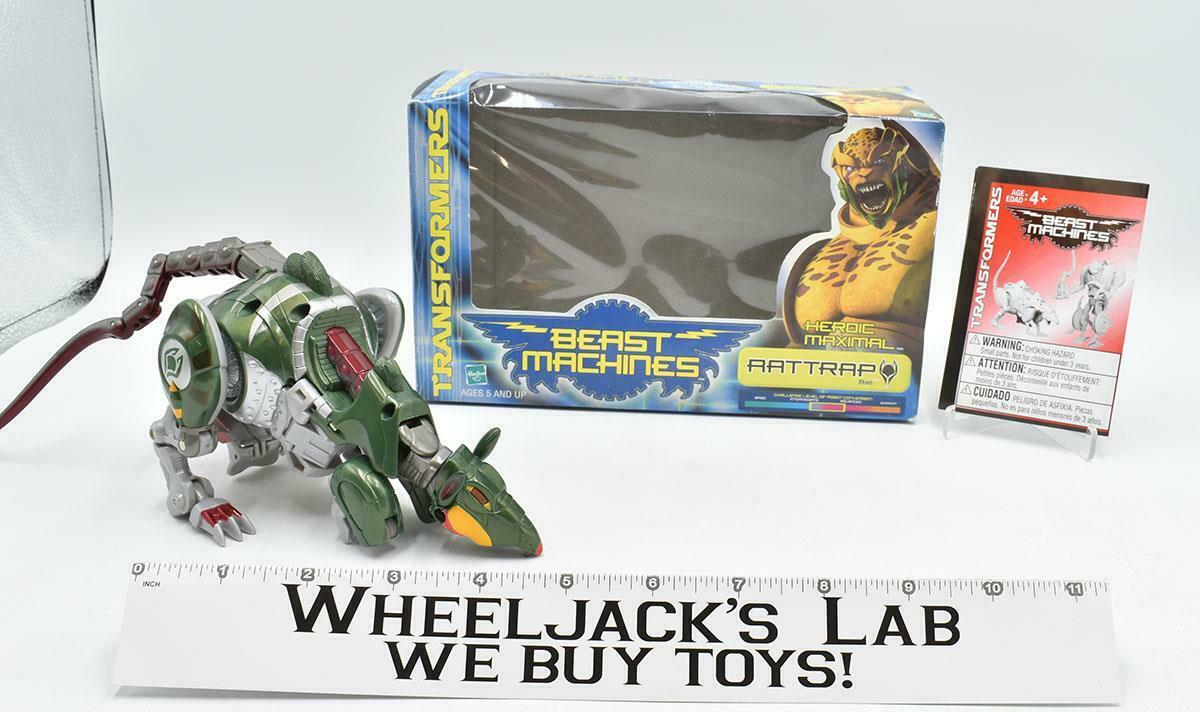 Rattrap Heroic Maximal Beast Machines Complete W/Box 1999 Hasbro ...